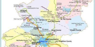 Peking / Peking mapa - Mapy Pekingu / Peking (Čína)